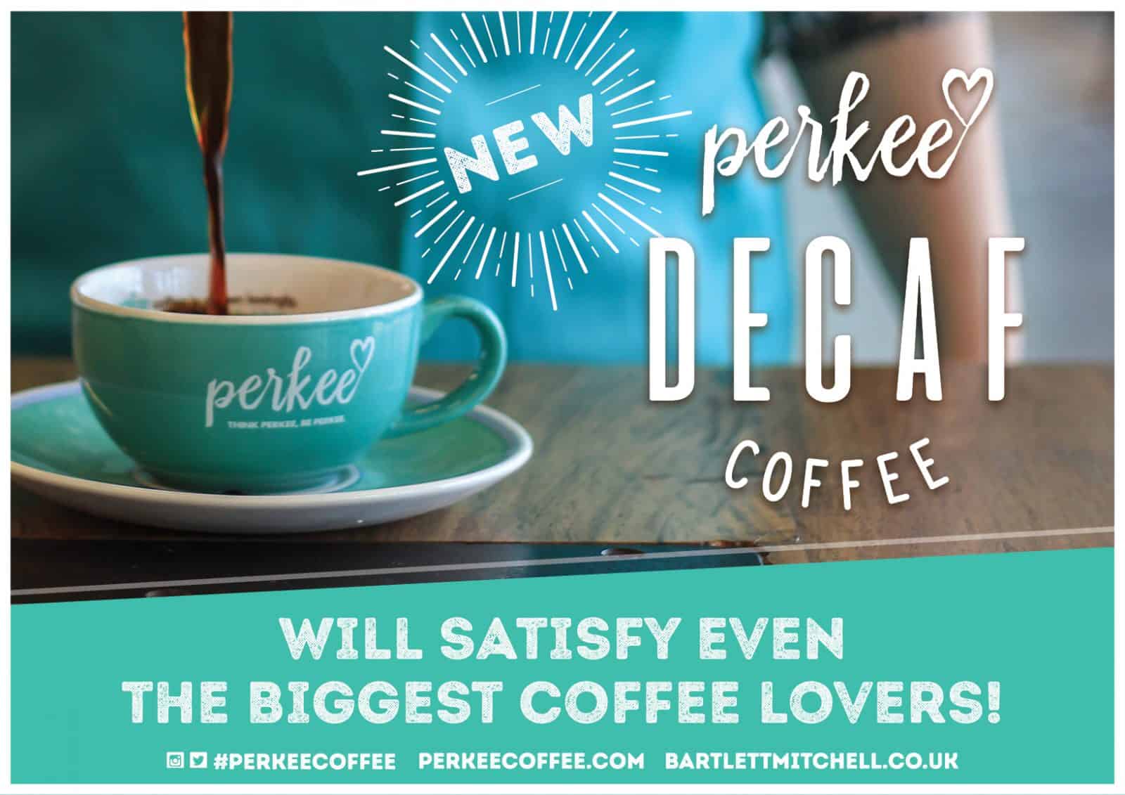Perkee Decaf Coffee - BM | Independently Minded Contract Caterer