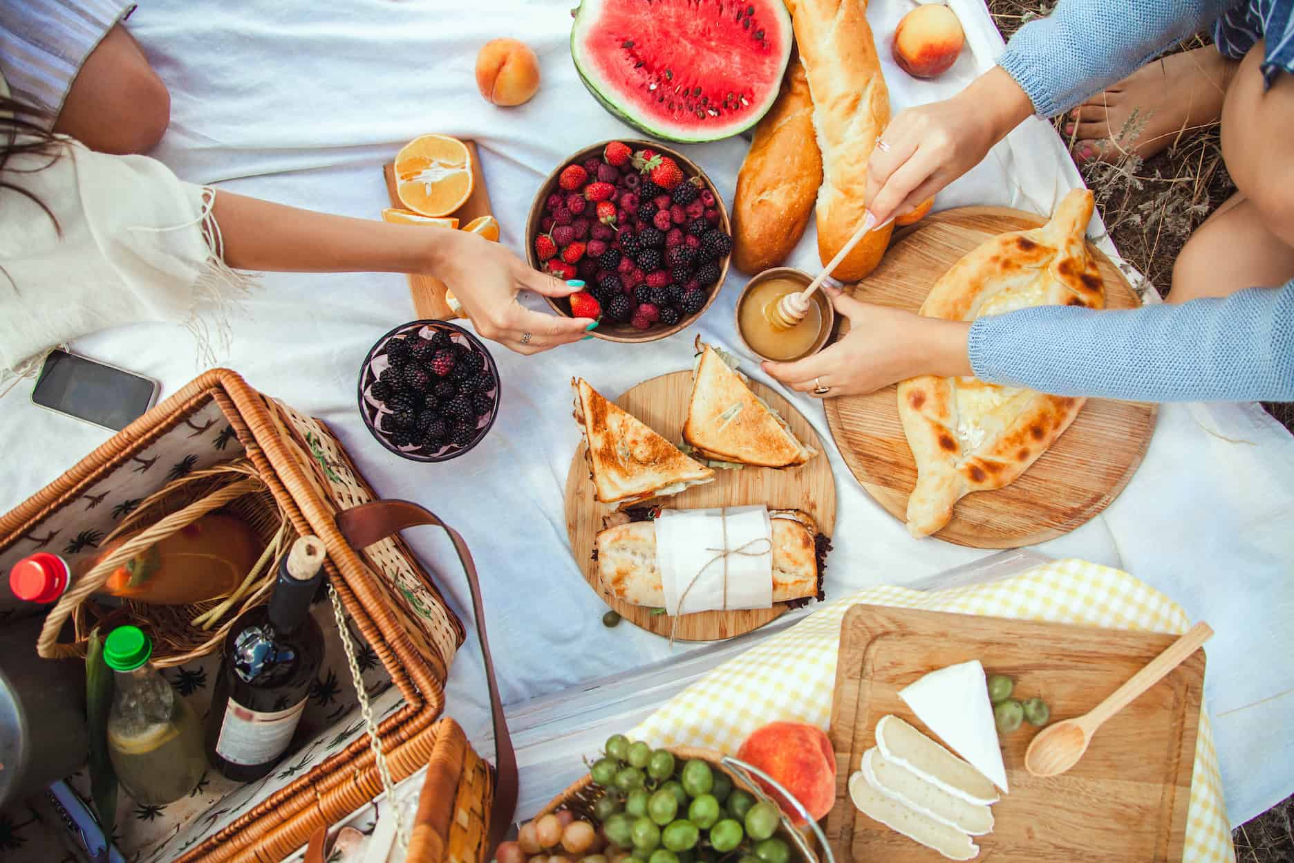 The best ingredients for great picnics - bmcaterers