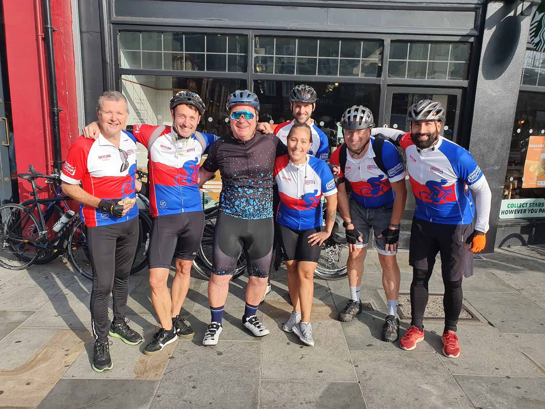 Bikes, bonding and bravery - BM contract caterer