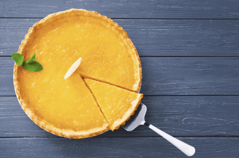 Vinegar & Maple Syrup Tart - BM | Independently Minded Contract Caterer