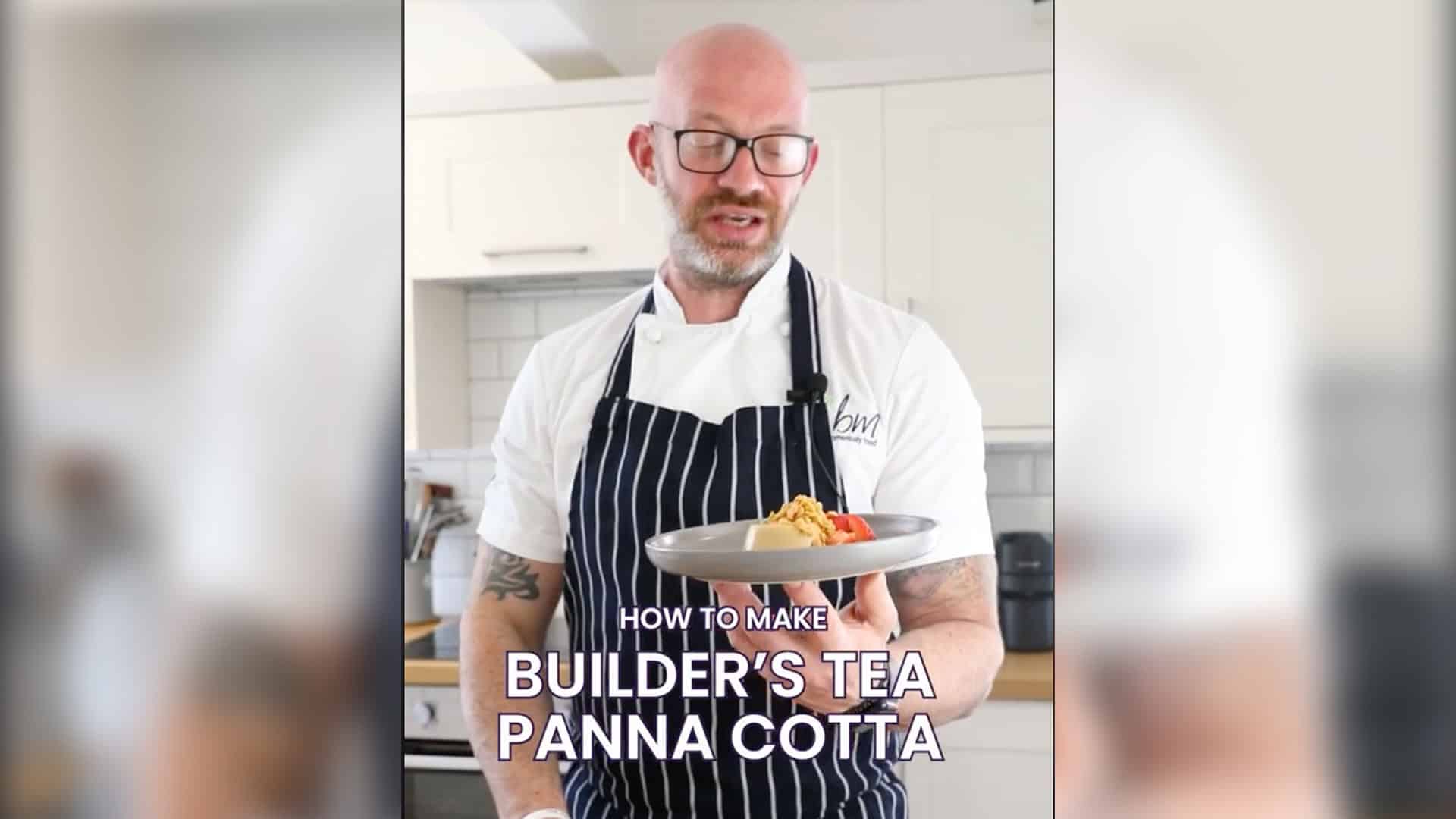 Builder's Tea Panna Cotta - BM | Independently Minded Contract Caterer
