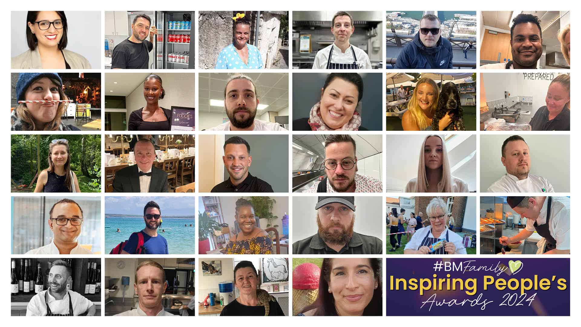 Our 30 inspiring team members - BM | Independently Minded Contract Caterer