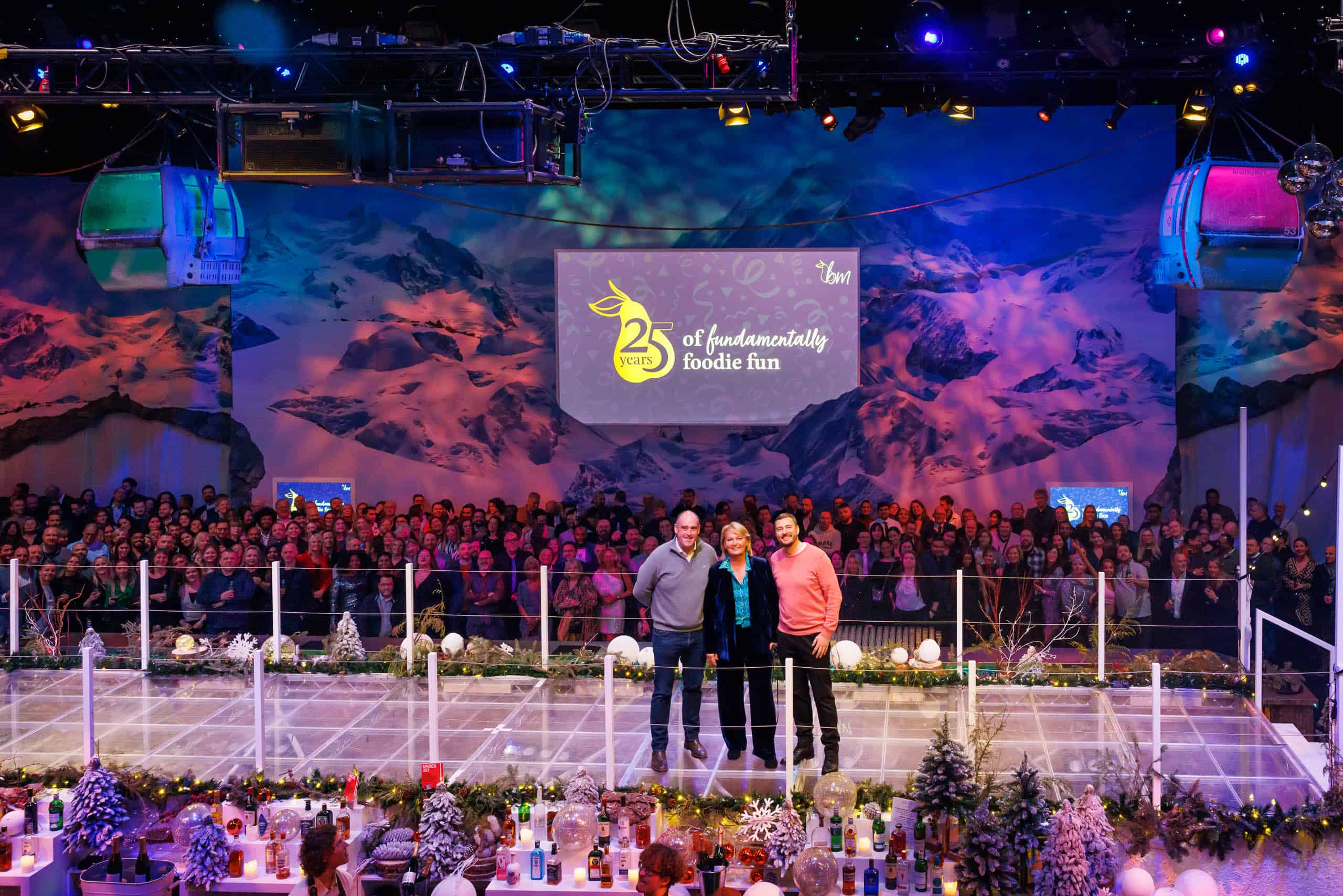 25 years of #bmFamily💜💚 fun - BM | Independently Minded Contract Caterer